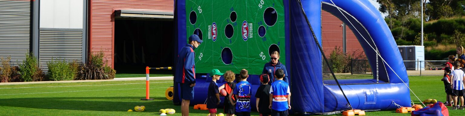 AFL Roadshow | Inflatable AFL Activity | SEDA Activate